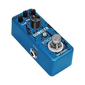 Koogo Dumbler Pedal Vintage Dumble Amp simulator Effect Overdrive Pedals for Electric Guitar, LEF-315