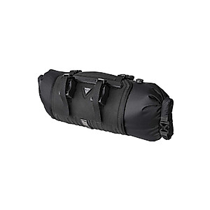 Topeak Frontloader 8 Litre Bag for Handlebars, Sports and Outdoor, Black, 50 x 15 x 15 cm / 19.7 x 5.9 inches x 5.9 inches