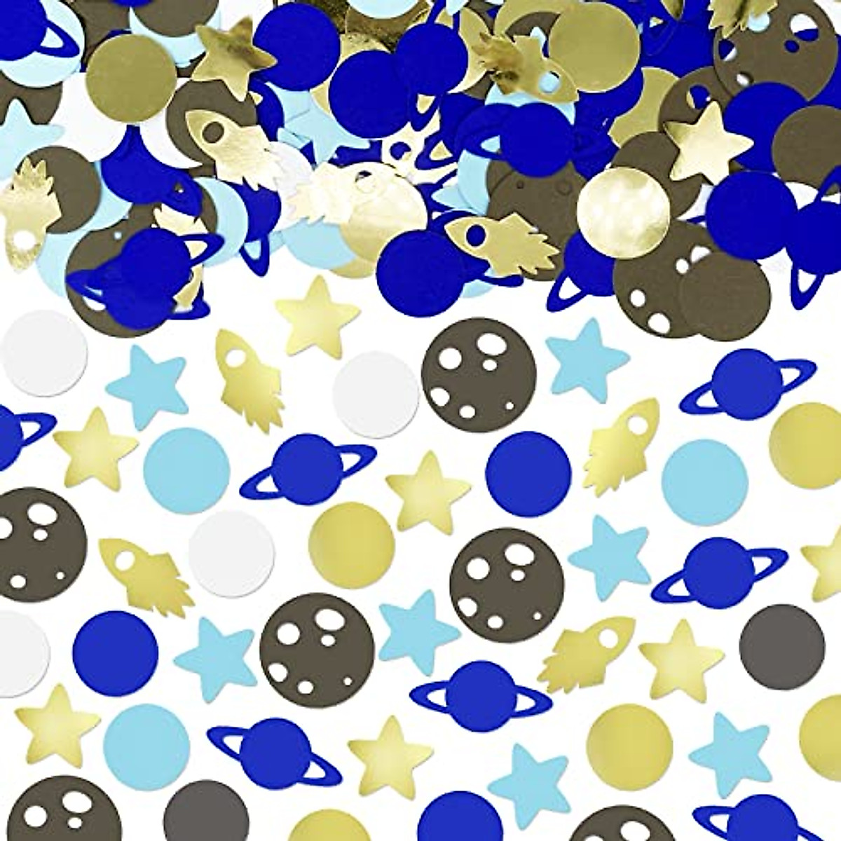 200Pcs First Trip Around The Sun Confetti First Trip Around The Sun Birthday Decorations Space Birthday Decorations Astronaut Party Decorations Space Themed Party Supplies