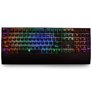 LG 32UN550-W 32" UHD 3840x2160 VA HDR10 AMD FreeSync Dual Monitor Bundle with Deco Gear Mechanical Gaming Keyboard RGB Back Lighting + Large Extended Pro Gaming Mouse Pad