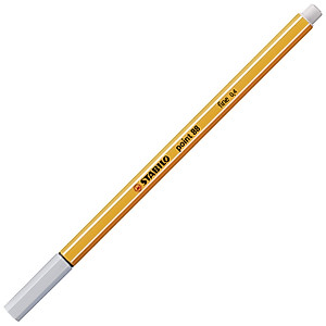 STABILO Point 88 Fineliner, 0.4 mm, Grey