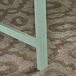 Christopher Knight Home Laurel Farmhouse Cottage Acacia Wood Bench, Light Mint