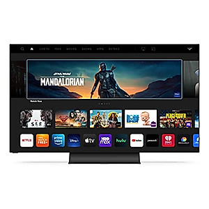 VIZIO 55-Inch OLED Premium 4K UHD HDR Smart TV with Dolby Vision, HDMI 2.1, 120Hz Refresh Rate, Pro Gaming Engine, Apple AirPlay 2 and Chromecast Built-in - OLED55-H1