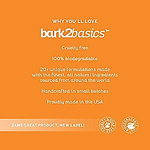 Bark2Basics d-Mat Dog Conditioner, 16 oz - Natural, Multi-Purpose, Eliminates Static, No Additives, Dematting, Aids in DeShedding