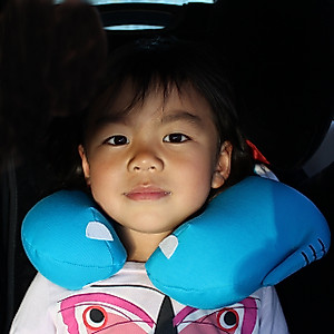 MoomooBaby Kid's Carseat Neck Support - Toddler Car Seat Travel Head Support