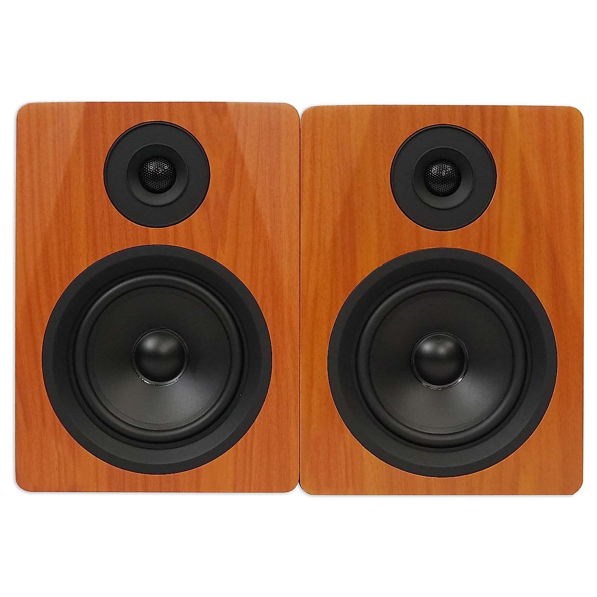 Rockville 5.25" 2-Way 250W Active/Powered USB Studio Monitor Speakers Pair (APM5C)