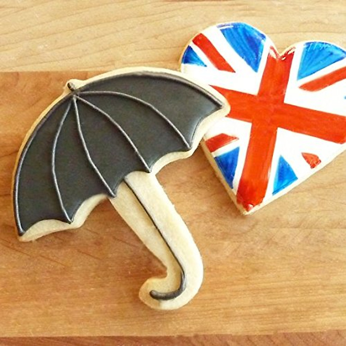 WOTOY Umbrella Biscuit Cookie Cutter - Stainless Steel