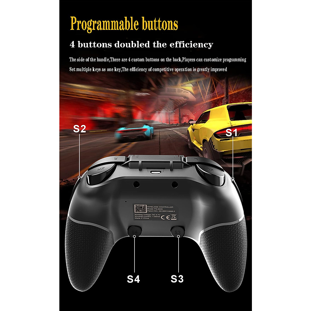 iPEGA-PG-9218 Wireless 5.0 +2.4G Game Controller for iphone 14/13/12 /11/8/7 for Samsung S23/S22/21/20 /S10/S10 + Note 20 /10 for OPPO, VIVO LG Android Smart Phone/Tablet ps4/N-Switch PC Smart TV