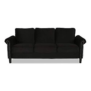 New Classic Furniture Alani Sofa, Black