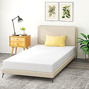 wOod-it Full Mattress, 8 inch Full Size Memory Foam Mattresses in a Box Cooling Gel Mattress for Bunk Trundle Bed Daybed, Medium Firm