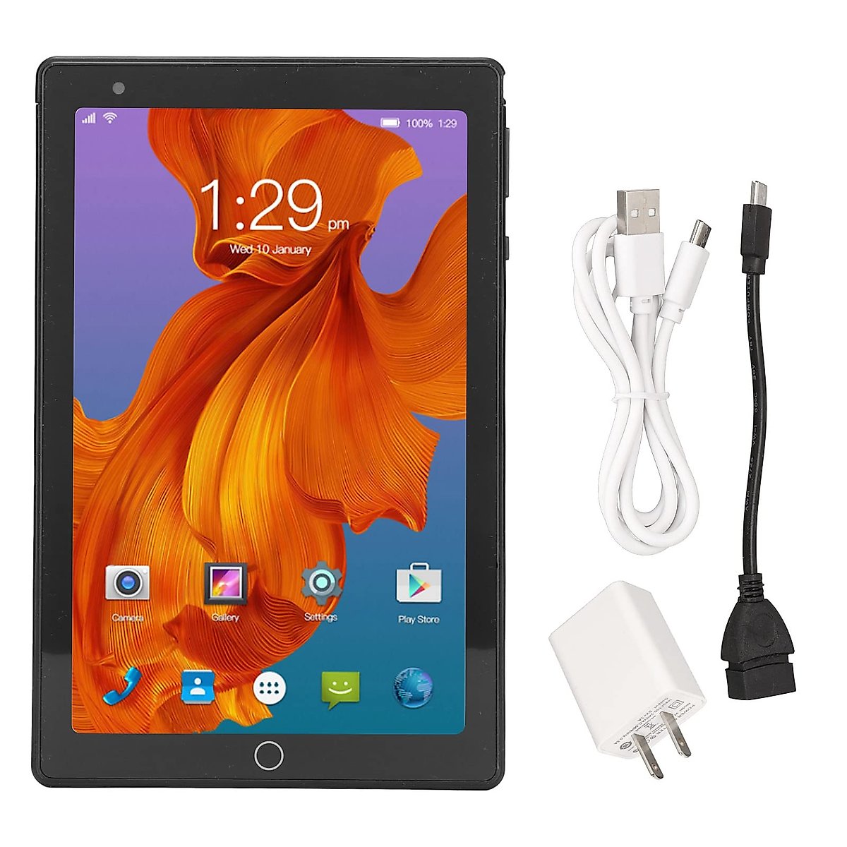 Septpenta 8 Inch Tablet with Octa Core CPU Processor, 1920X1200 HD IPS Display, 4Gb RAM 64Gb ROM, 200W Px Front Camera 800W Px Rear, 8800Mah, 2.4G WiFi 4.2 Bluetooth for Android 10(USA)