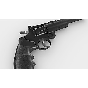 Crosman CR44TTKT Triple Threat CO2-Powered Semi-Auto Dual Ammo Air Revolver