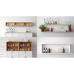 LINOXE Upgrade Your Medicine Cabinet Sturdy Replacement Shelf - Lengths 12", 12.5",12.75", 13", 13.25", 13.5", 13.75", 14",14.5" - Depth 3" | Warp Resistant Plywood (13 Inch)