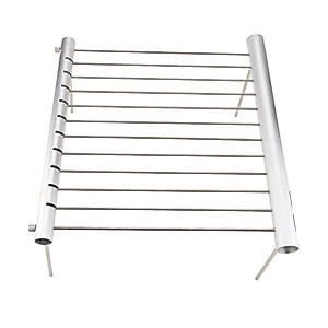 Portable Stainless Steel Folding BBQ Tube Outdoor Grill for Compact Camping and Backpacking - Perfect for Home Cookouts Too