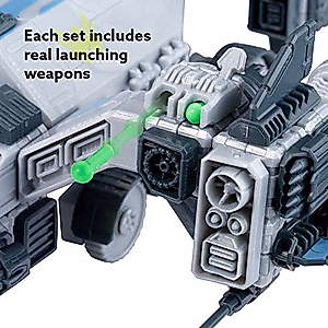 Snap Ships — Sabre XF-23 Interceptor — Construction Toy for Custom Building and Battle Play — Ages 8+