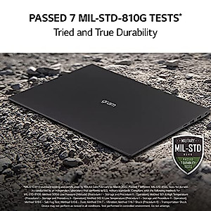 LG Gram (2022) 14Z90Q Ultra Lightweight Laptop, 14" (1920 x 1200) IPS Display, Intel Evo 12th Gen i5 1240P Processor, 16GB LPDDR5, 512GB NVMe SSD, FHD Webcam, WiFi 6E, Thunderbolt 4, Windows 11, Black