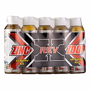 REV X ZDDP Oil Additive - Zinc & Phosphorus (5 Pack)