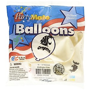 Pioneer Balloon Company 11" Washington ST-Latex 10CT, One size, Multicolor