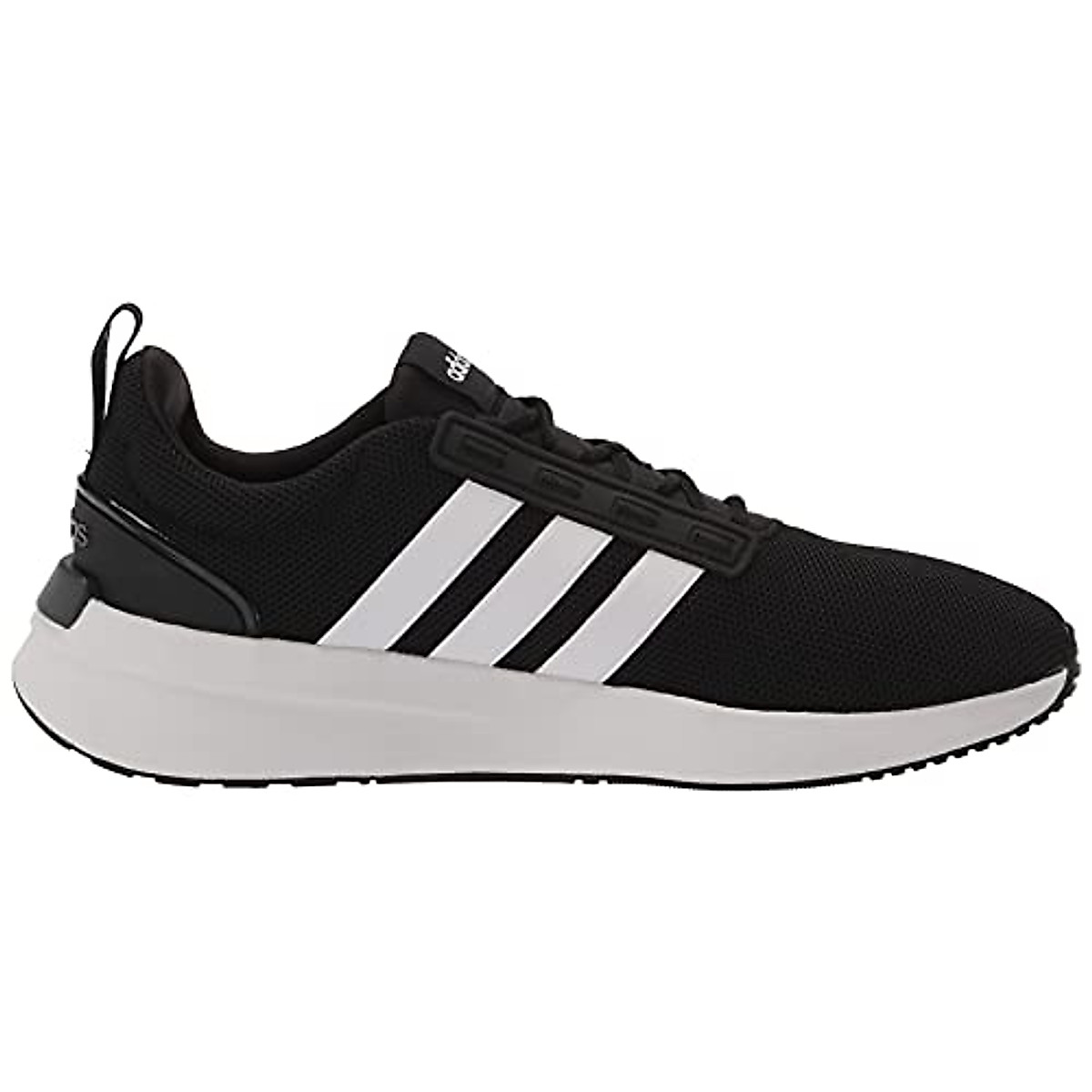 adidas Men's Racer TR21 Trail Running Shoe, Black/White/Core Black, 9.5