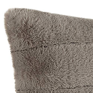 Lavish Home 80-PFF-1 Pillow, 17", Gray