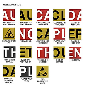 Crowd Control Warehouse CCW-05-022-01529 Series WMB-220 Magnetic Wall Mount Retractable Belt Barrier with Yellow ABS Case, Yellow with "Caution - DO NOT Enter" Black Letters Belt, 15' Belt Length