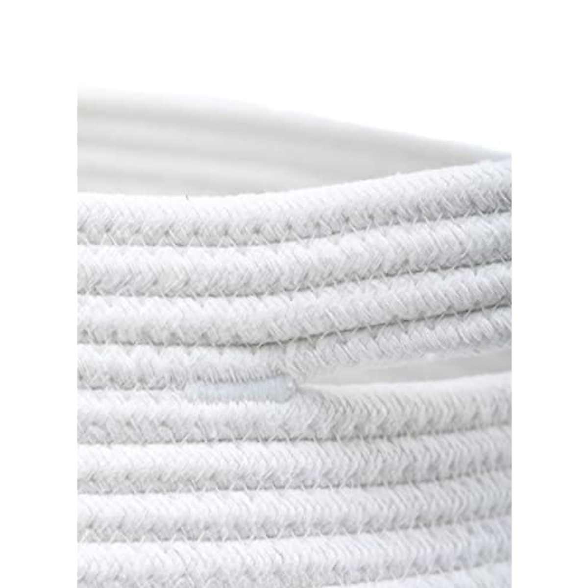 Midlee Rope & Jute Bottom Toy Basket