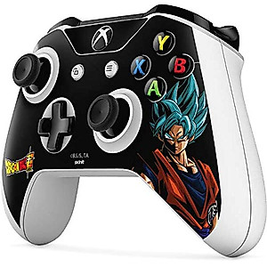 Skinit Decal Gaming Skin Compatible with Xbox One S Controller - Officially Licensed Dragon Ball Super Goku Dragon Ball Super Design