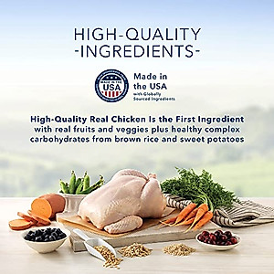 Blue Buffalo Life Protection Formula Natural Adult Dry Dog Food, Chicken and Brown Rice 30-lb