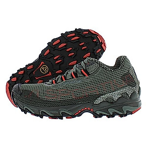 La Sportiva Womens Wildcat Trail Running Shoe, Clay/Hibiscus, 9/9