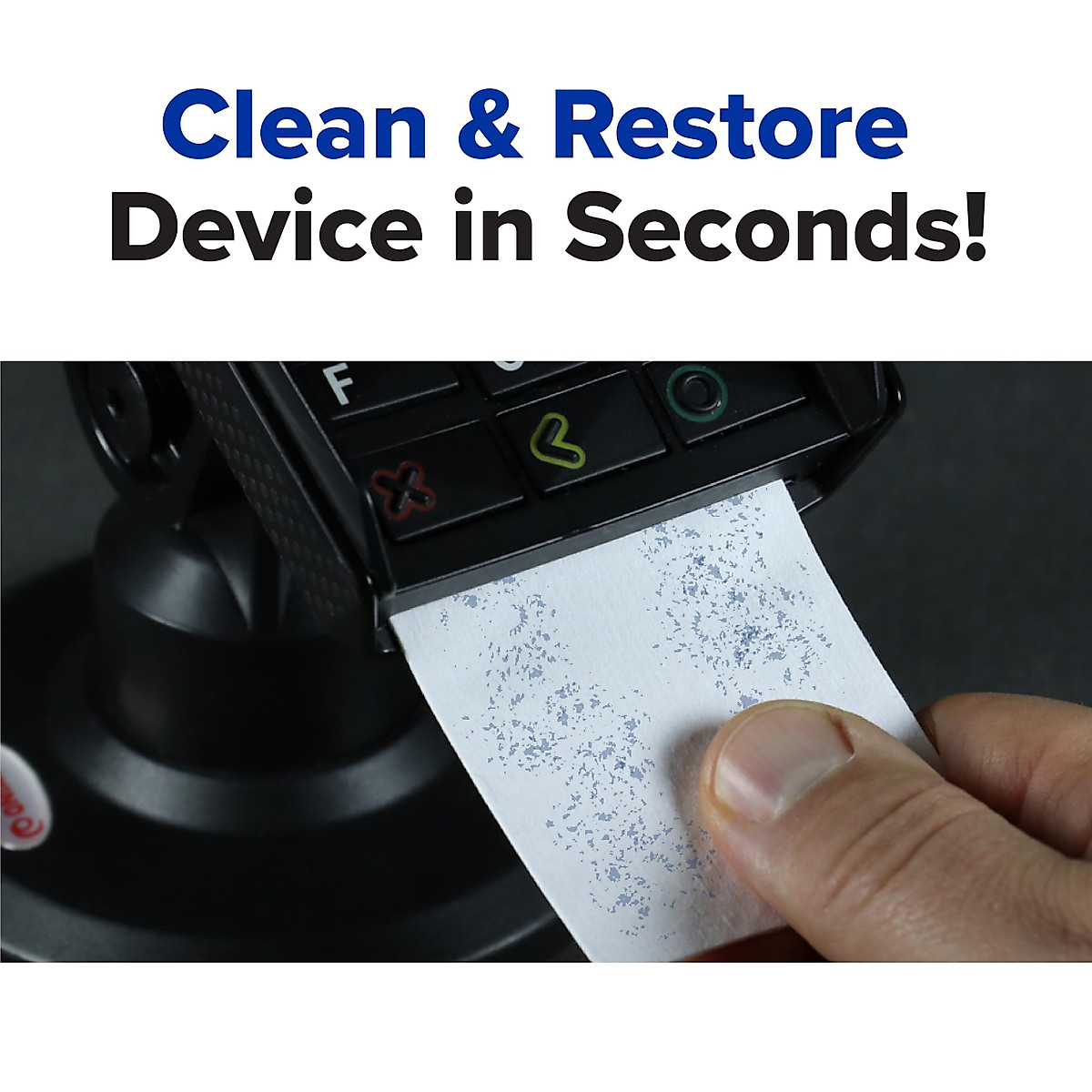 Ingenico Card Terminal Cleaning Card Featuring Waffletechnology, 40 Cards Per Box