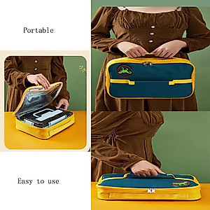 HT HONOR . TRUST Dinosaur Lunch Box, Kids Insulated Small Lunch Bag For Boys, Lunch Boxes For School