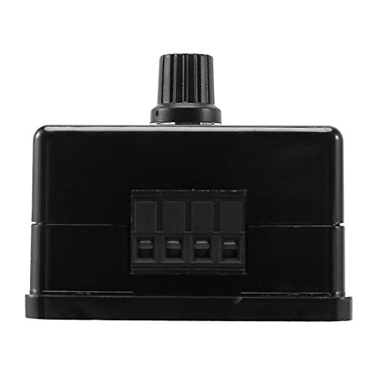 Jteyult Black LED Dimmer Switch DC 12V 24V 8A Adjustable Brightness Lamp Bulb Strip Driver Single Color Light Power Supply Controller