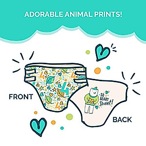 Seventh Generation Baby Diapers, Size 4, 135 Count (Pack of 1)