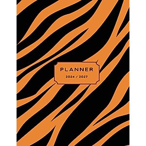4 years planner 2024-2027: Organizer From January 2024 To December 2027 With Holidays, Notes, Goals, To Do list