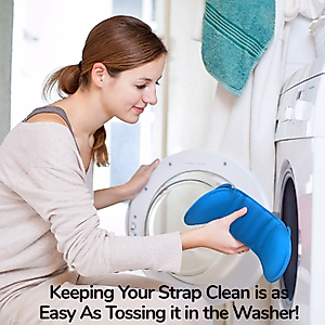 NAPUP Kids Head Holder for Car Seat – Adjustable Polyester Carseat Head Support for Toddler (Light Blue)