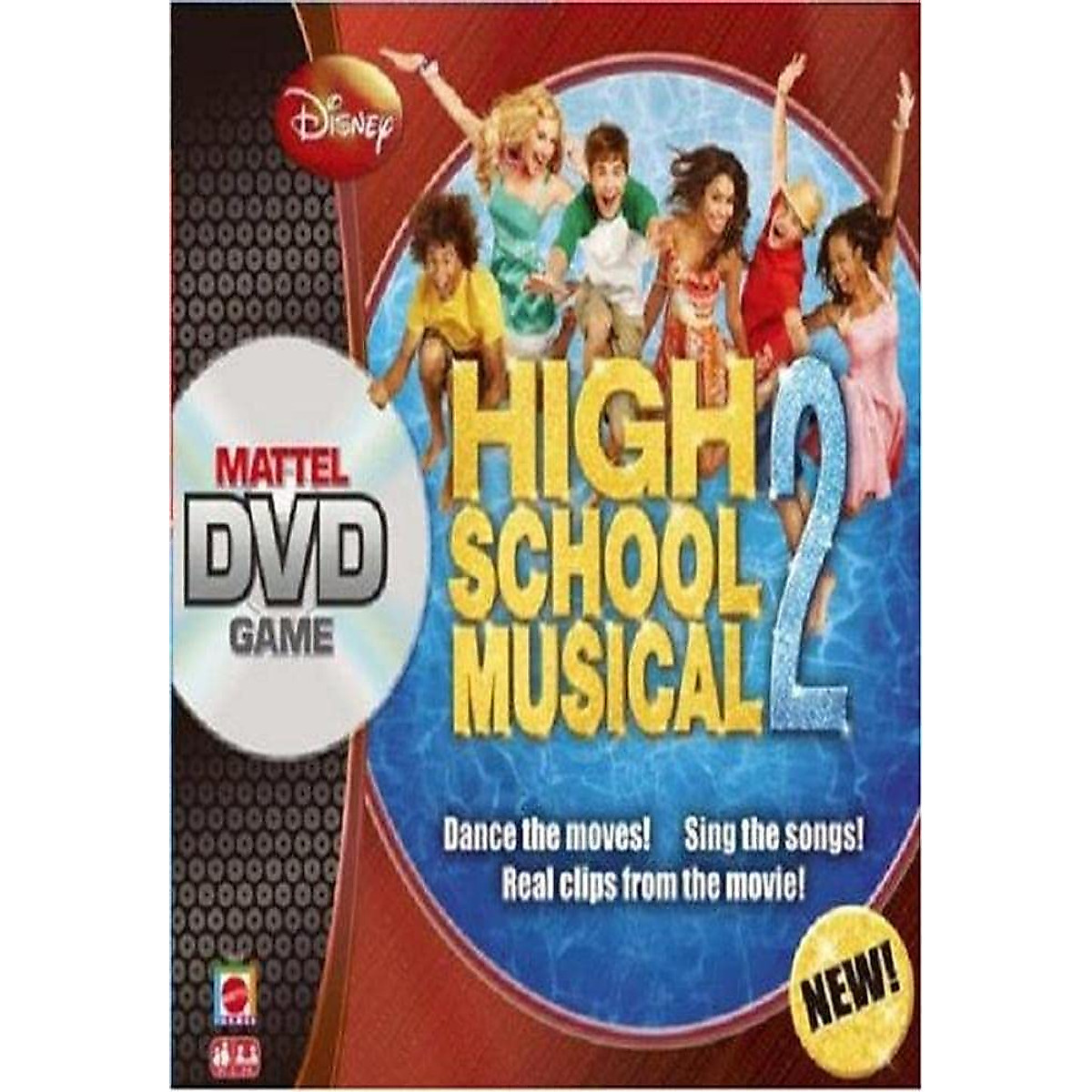 Mattel High School Musical DVD Board Game 2