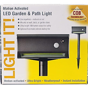 LIGHT IT! By Fulcrum, 20033-107 LED Garden and Path Light, Bronze, Single pack