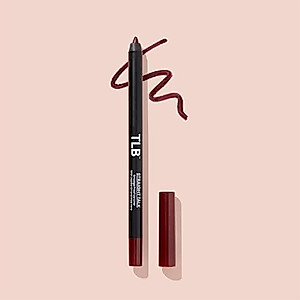 The Lip Bar | Straight Line Lip Liner | Vegan & Cruelty Free | Straight Talk - Burgundy