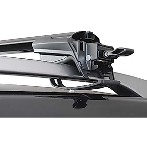 INNO XS150 Aero Low Profile Base Stays for Raised Side Rails TROUGH (Set of 4) , Black