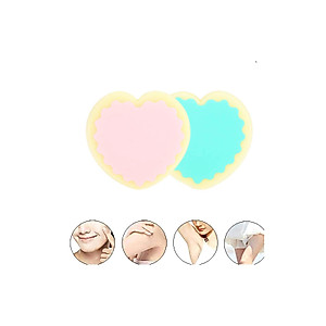 Hair Remover Sponge,Painless Depilation Sponge Pad Women Waxing Polishing Sponge for Lip, Arm, Armpit,Chin,Leg and Private Part(#1)