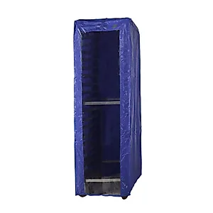 Winholt Equipment SRC-58FC-3Z (157041) Rack Cover, Freezer, Heavy Duty, Reinforced Blue Vinyl, Clear Front Panel