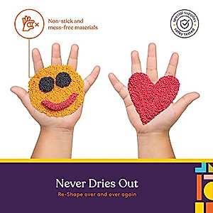 Special Supplies Fun Foam Modeling Foam Beads Play Kit, 5 Blocks Children’s Educational Clay for Arts Crafts Kindergarten, Preschool Kids Toys Develop Creativity, Motor Skills