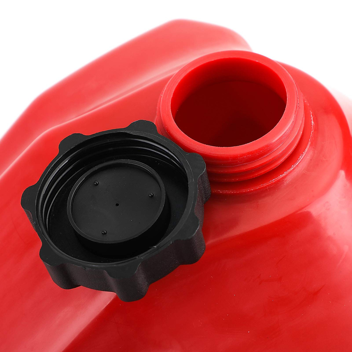 Areyourshop Red Gas Fuel Tank Kit with Switch Valve Petcock & Cap Fit for Honda ATC185/S 1980-1983, ATC200S 1981-1986, TC200E 1982-1983, TC200/M 1981-1985, ATC200ES Big Red 200 1984