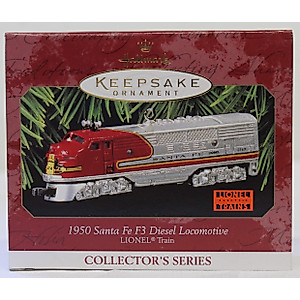 1997 Hallmark 1950 Santa Fe F3 Diesel Locomotive