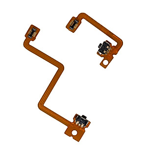 Timorn L R Shoulder Button with Flex Cable Repair Parts for 3DS Left Right Shoulder Button (2 Sets)