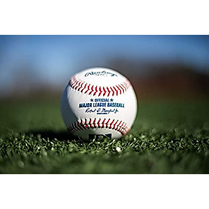 Rawlings | Official 2023 Major League Baseball | Display Case Included | MLB | ROMLB-R, White/Red/Navy