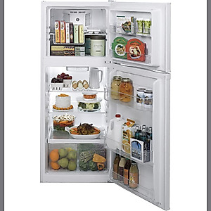 GE GPE12FGKWW Top Freezer Refrigerator