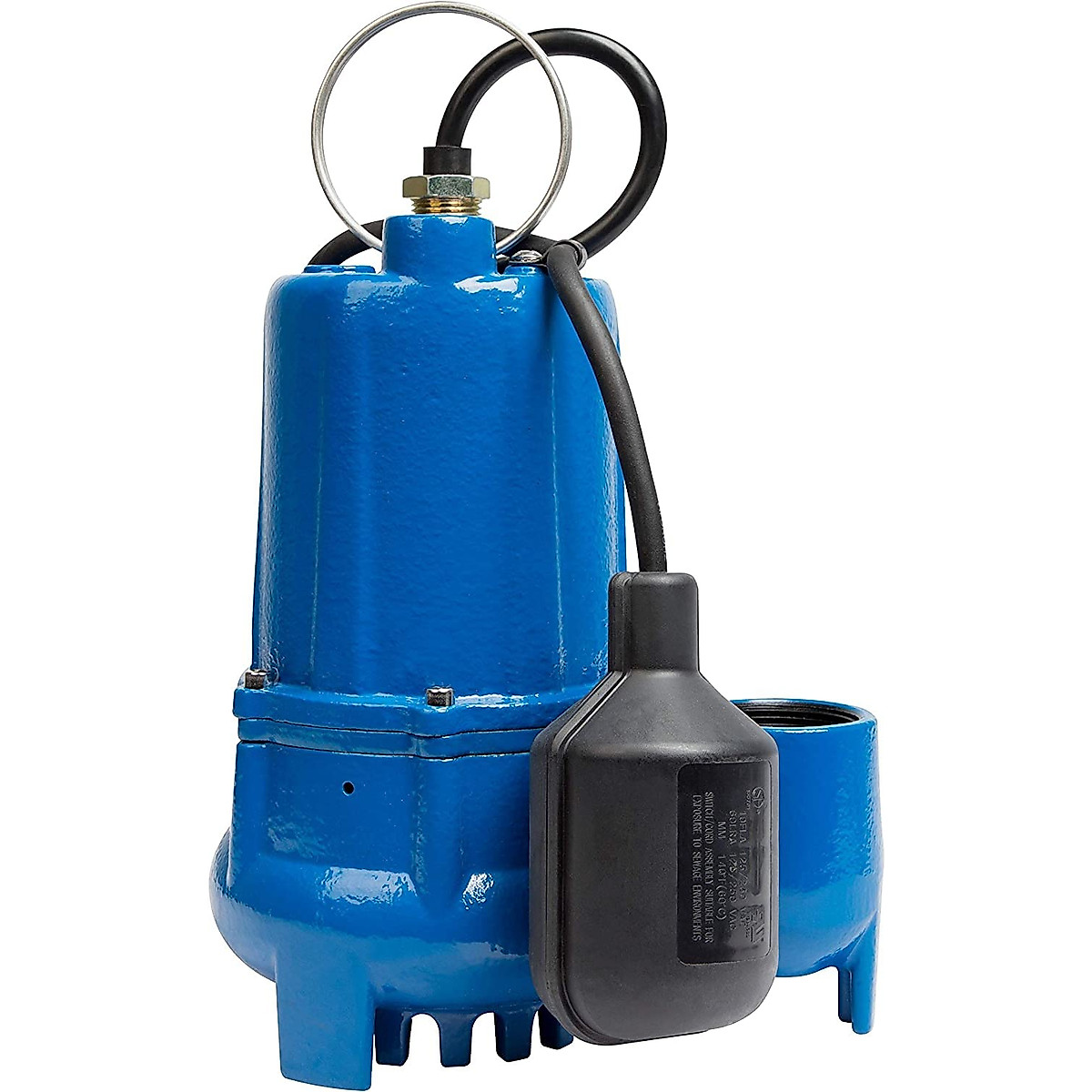 Little Giant Select Series LG-S50T 115-Volt, 1/2 HP, 4300 GPH Cast Iron Sump Pump with Tethered Switch, Blue, 14942675