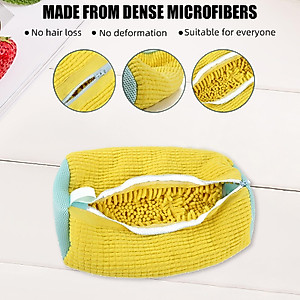 2-Packs Shoe Washing Bag for Washing Machine (yellow)