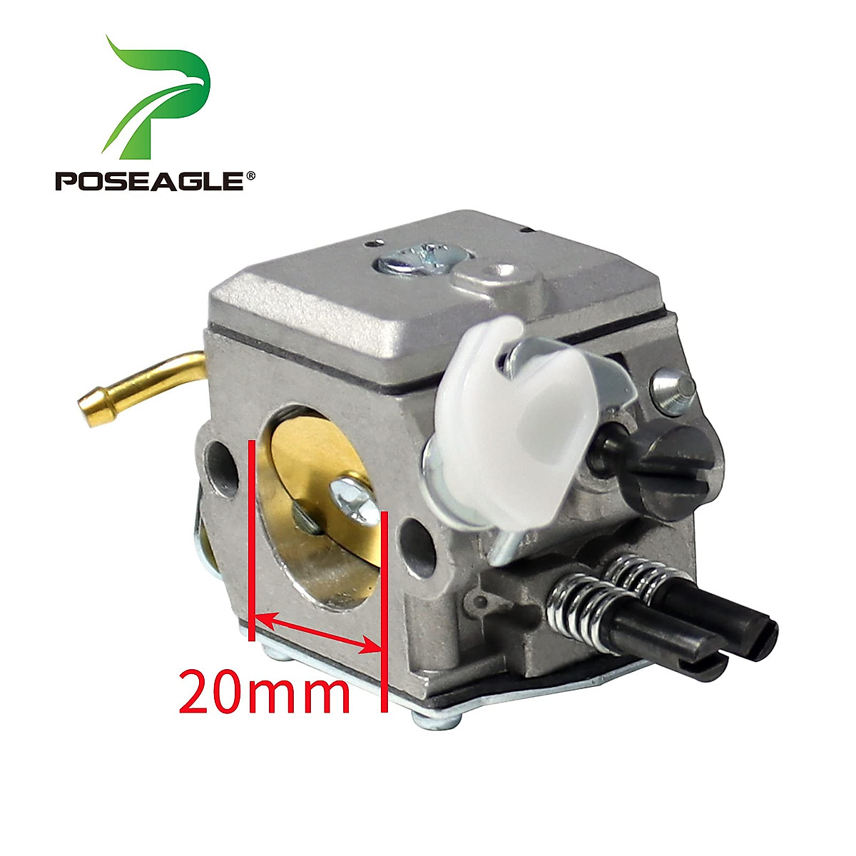 POSEAGLE 503281801 Carburetor with 575269103 Air Filter Assembly for Husqvarna 362 365 371 372 Chainsaw Replaces Husqvarna 5032818-01 5032832-03 503281801 503283203 Hd-12B